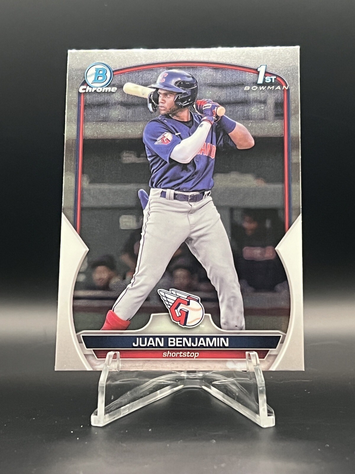 2023 Bowman Chrome 1st Juan Benjamin Cleveland Guardians | eBay