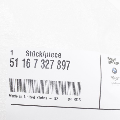 NEW BMW X5 F85 LEFT WING MIRROR LOWER COVER 51167327897 7327897 2015 ...