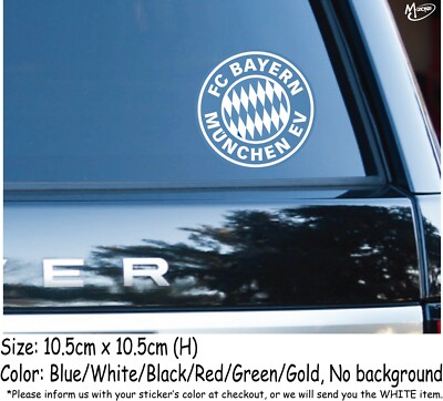 Bayern Munchen Car Stickers Reflective Germany Football Decal Best ...
