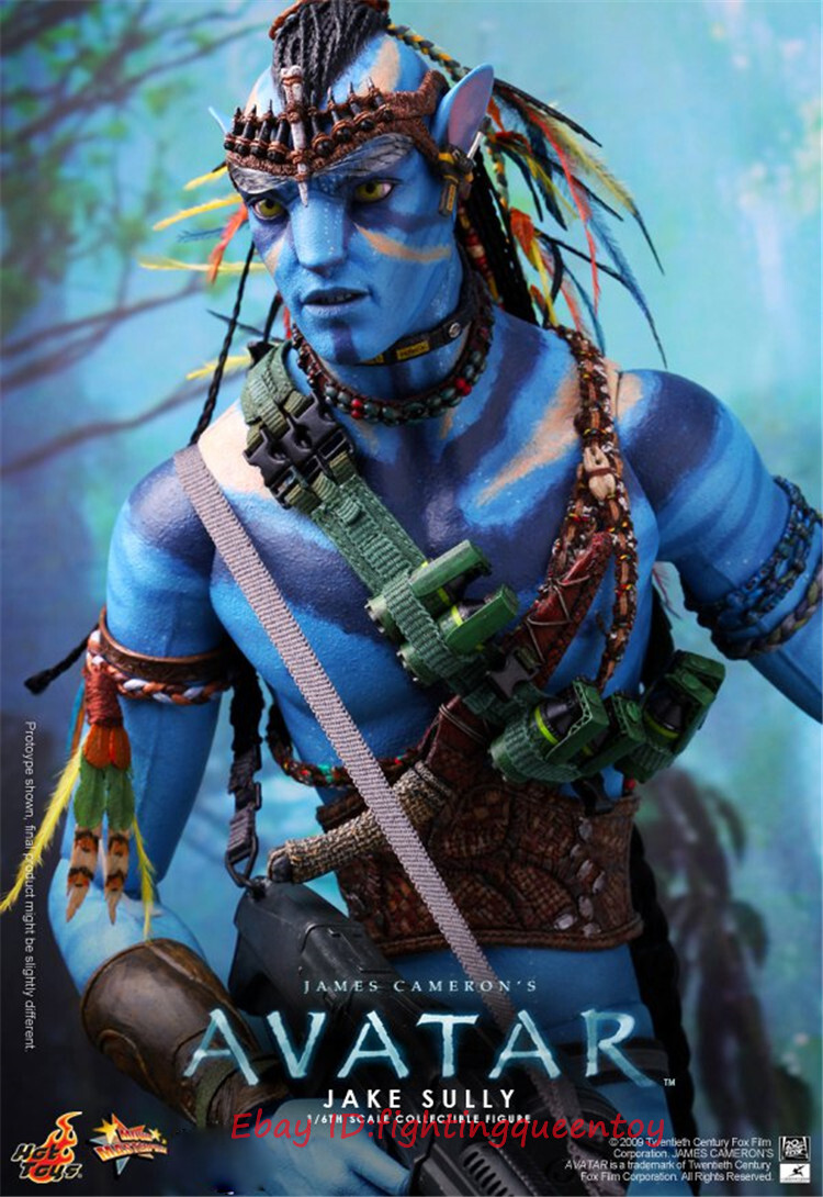 Hot Toys MMS159 Jake Sully Avatar 1/6 Scale Male Figure 18'' High Model ...