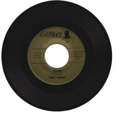 FUNK 45 RPM - SIMTEC SIMMONS - MAURCI RECORDS " TEA BOX" | eBay