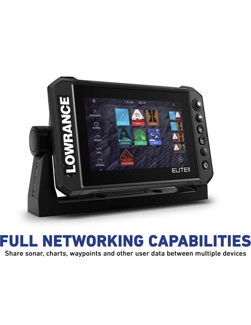 Lowrance Elite FS 9 Chartplotter/Fishfinder - Black (000-15692-001) | eBay