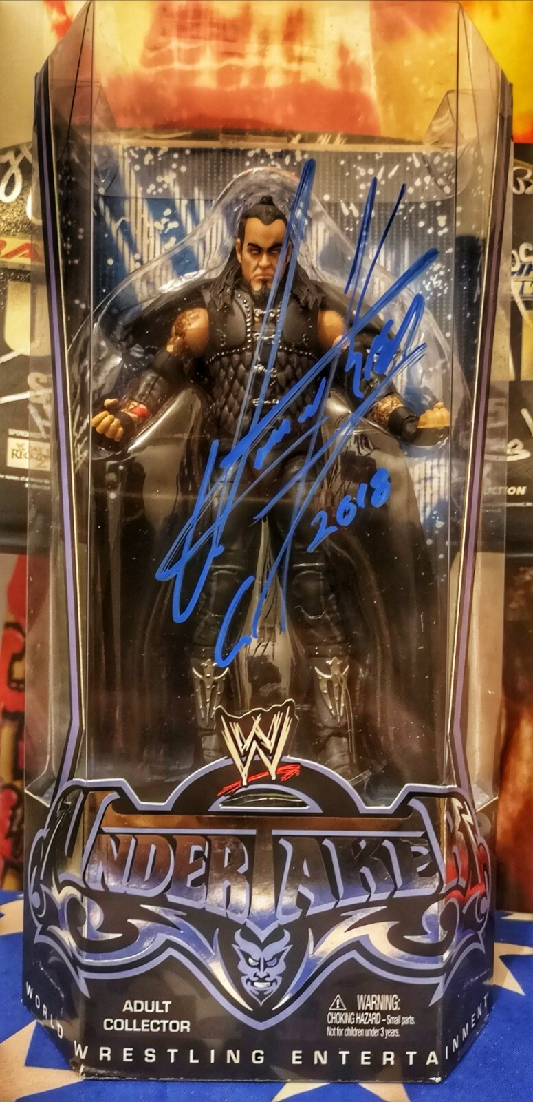 Wwe Undertaker elite sdcc signed | eBay