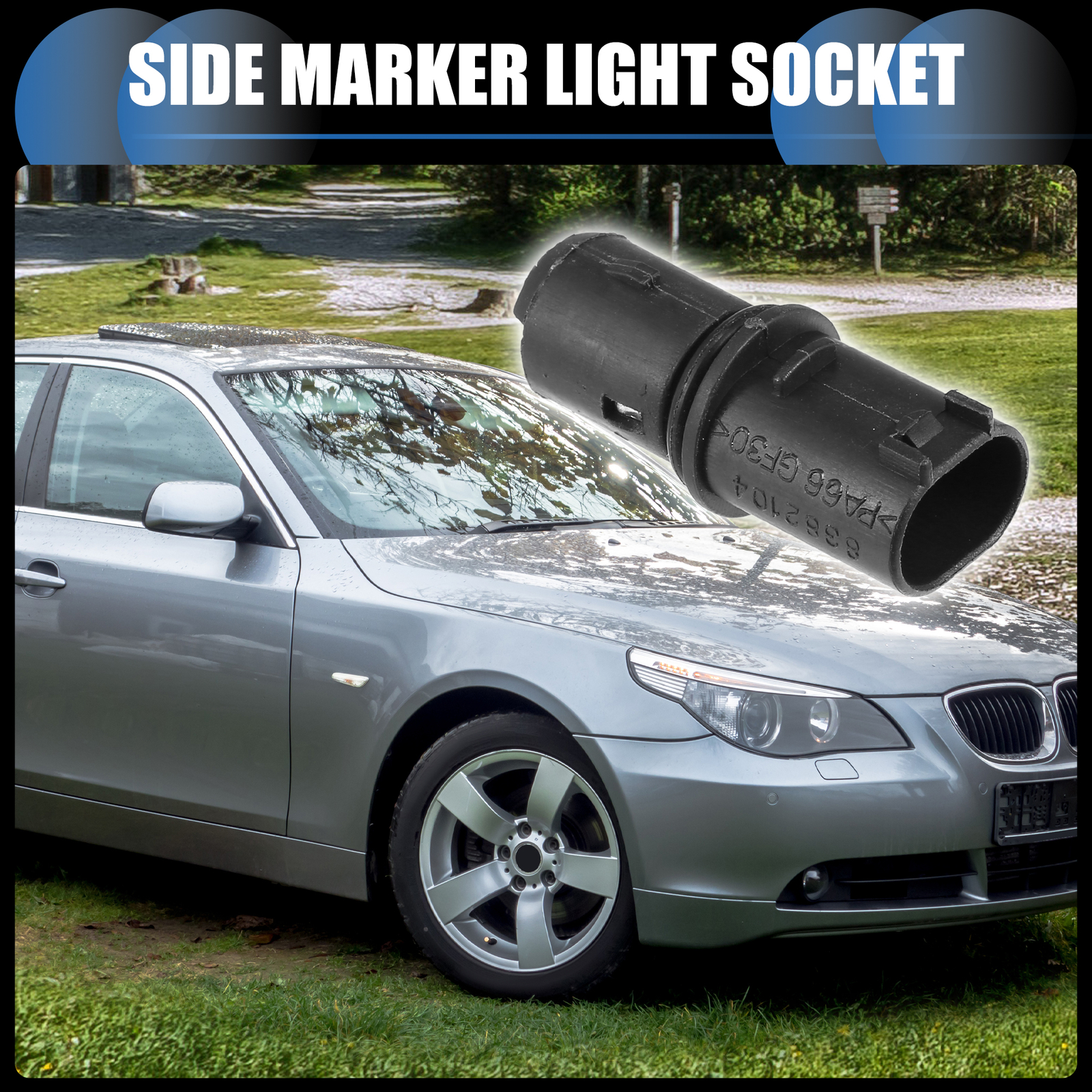 Auto Side Marker Light Socket No.63138382104 for BMW Mini Cooper 3 5 ...
