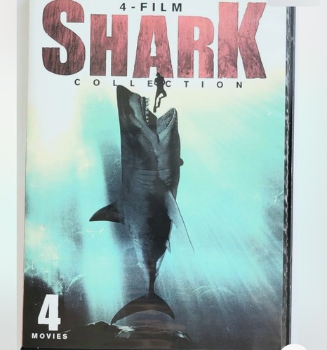 Shark Attack 1, 2,3 Megalodon and Shark Zone. 4 Film Collection DVD new ...