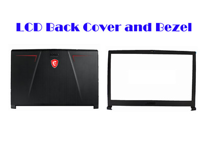 Lcd back cover&Bezel for MSI GP73 Leopard 8RF/8RE/8RD/8SF(MS-17C5/MS ...