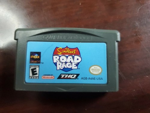 The Simpsons Road Rage (Nintendo Game Boy Advance, 2003) GBA Authentic ...