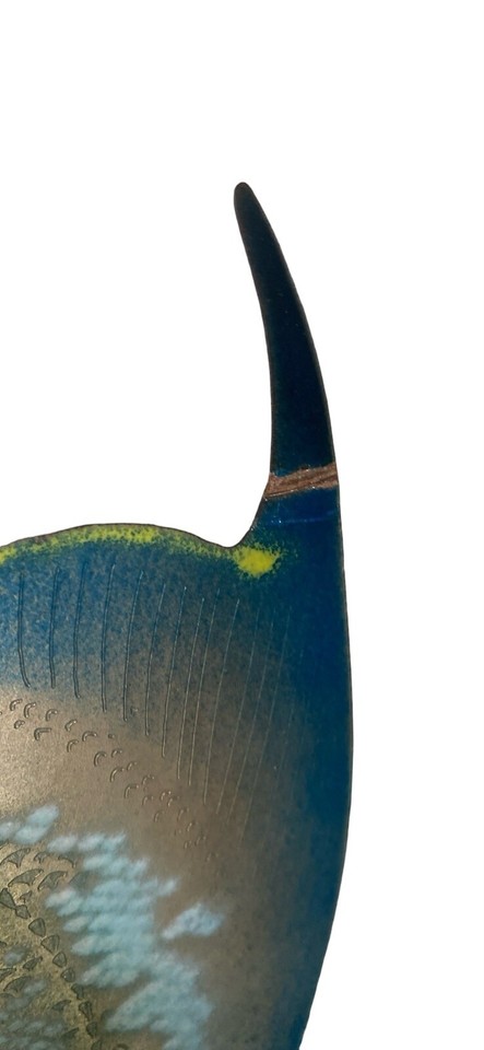 Bovano Of Cheshire Enamel Tropical Fish Wall Art | eBay