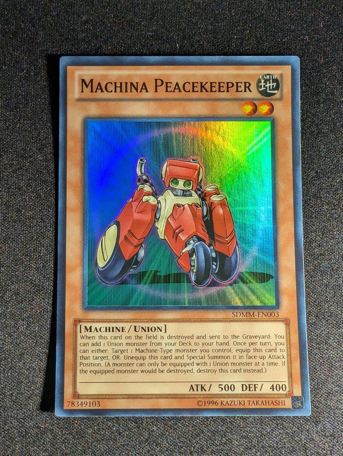 Yu-Gi-Oh! Machina Peacekeeper SDMM-EN003 Unlimited Super Rare NM | eBay