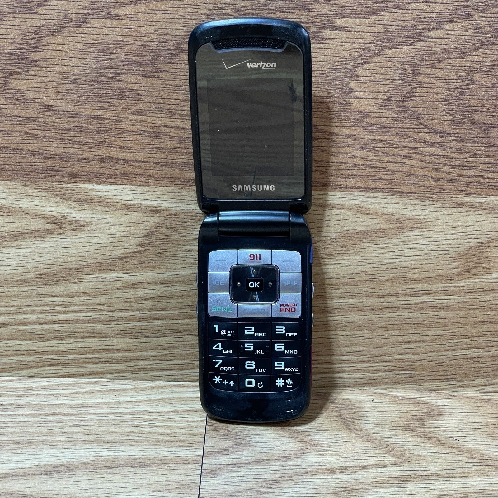 Samsung Knack SCH-U310 Black 32MB Storage 2.2" Display Flip Keypad ...