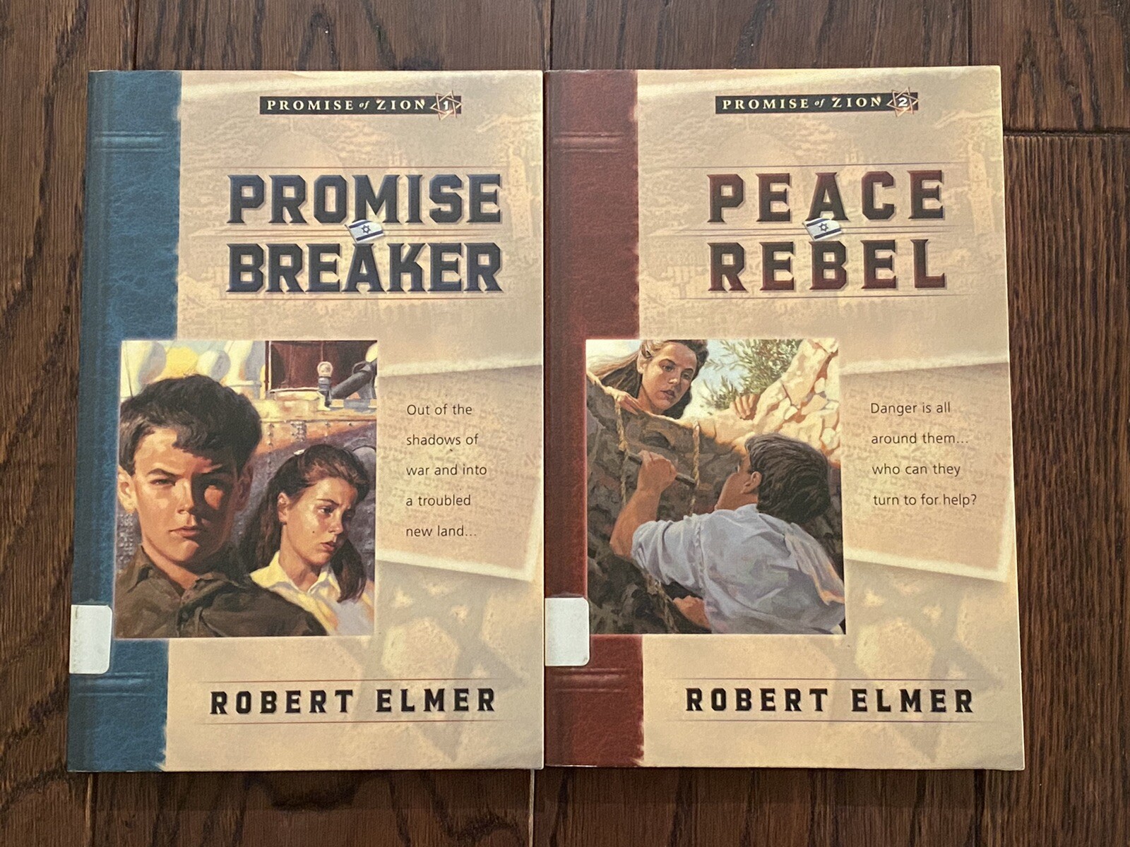 Robert Elmer Paperback Books Promise Breaker, Peace Rebel | eBay