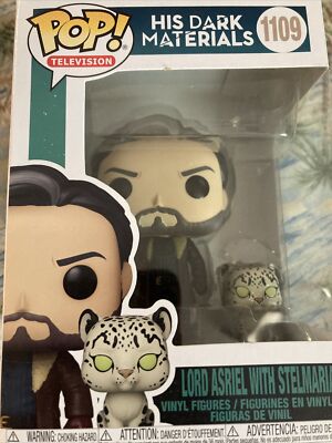 Funko Pop! Vinyl: His Dark Materials - Lord Asriel with Stelmaria #1109 ...