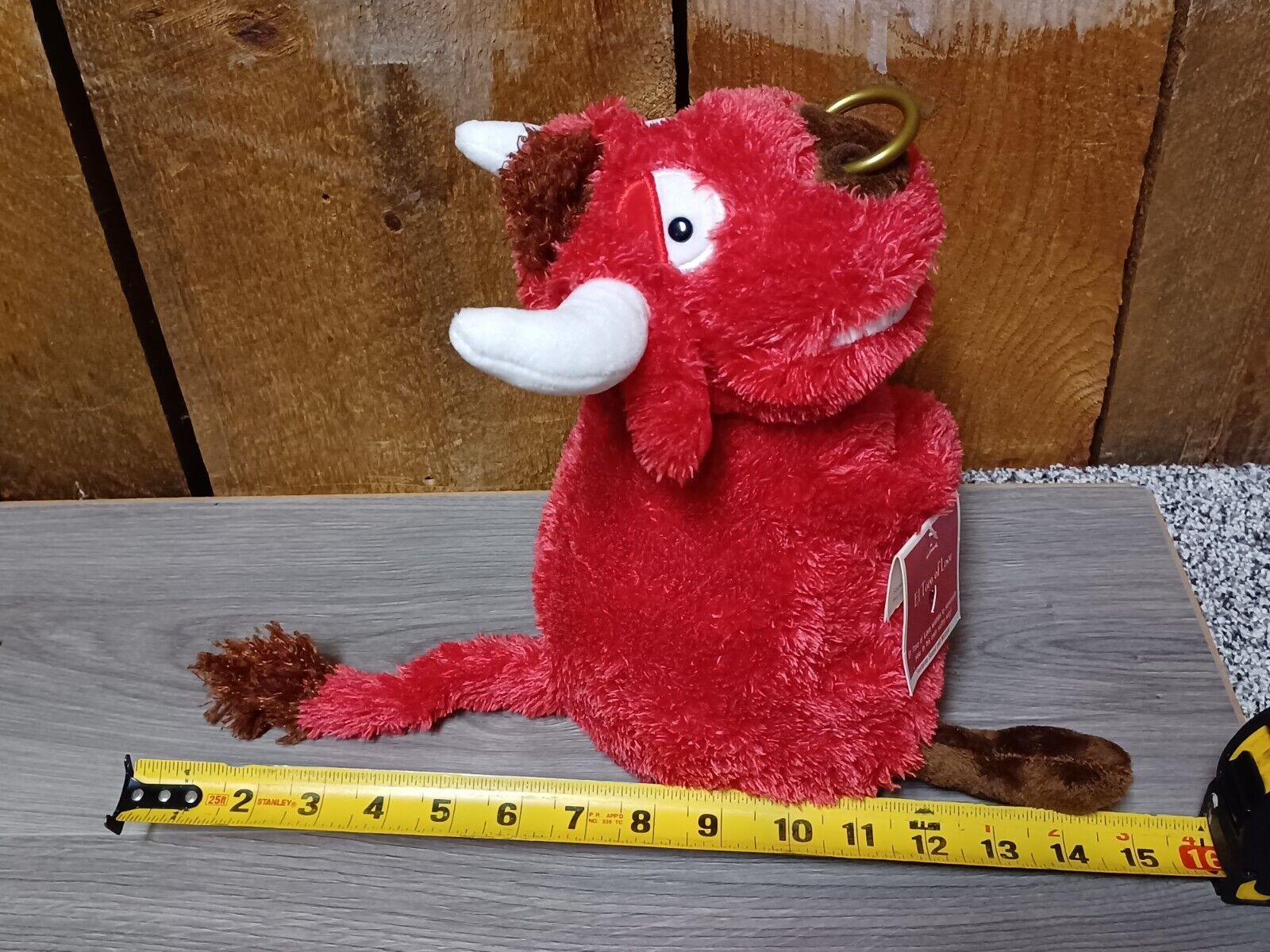 Hallmark El Toro Of Love Talking Plush Stuffed Animal Valentines Day ...