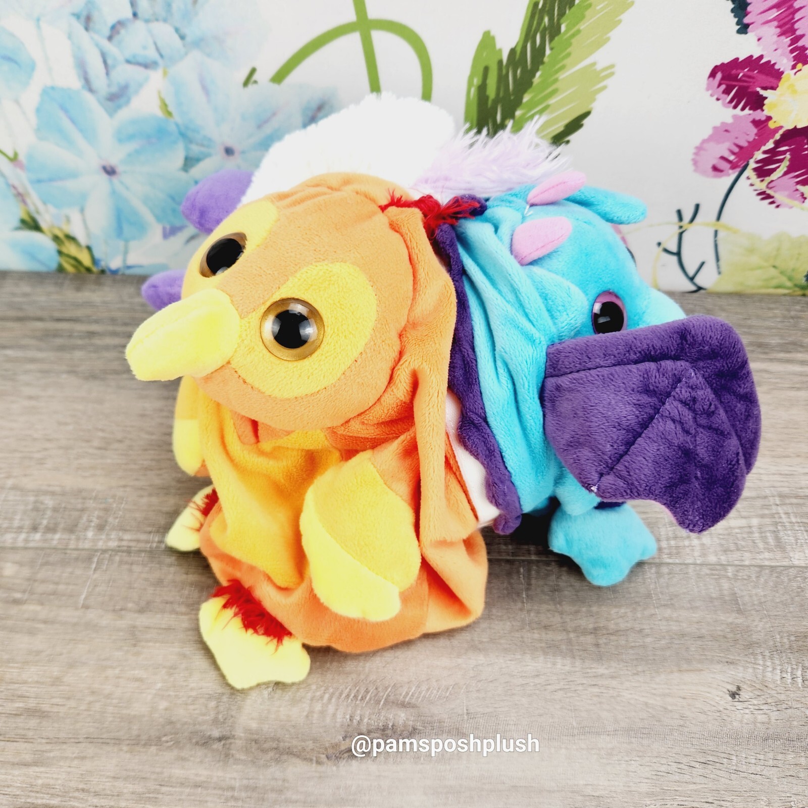 Jay At Play Pop Out Pets Plush 9" 3 in 1 Unicorn Dragon Bird Stuffed ...