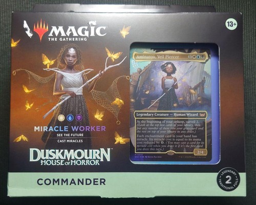 Mtg Soaring Duskmorn Commander Deck Miracle Worker Dsc Dsk | eBay