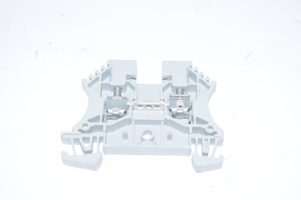 Lot of 17 ALLEN BRADLEY 1492-J4 TERMINAL BLOCK 6MM 35AMP GRAY SCREW ...