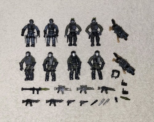 Call of Duty Mega Bloks Lot of 10 Covert Ops Unit Figures Set CNF14 | eBay