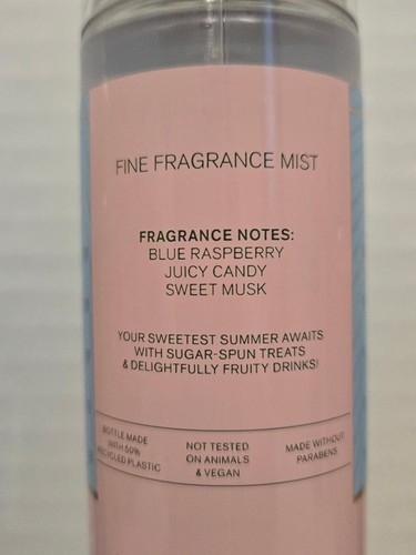 Bath & Body Works Blue Raspberry Burst Fragrance Mist, Body Lotion ...