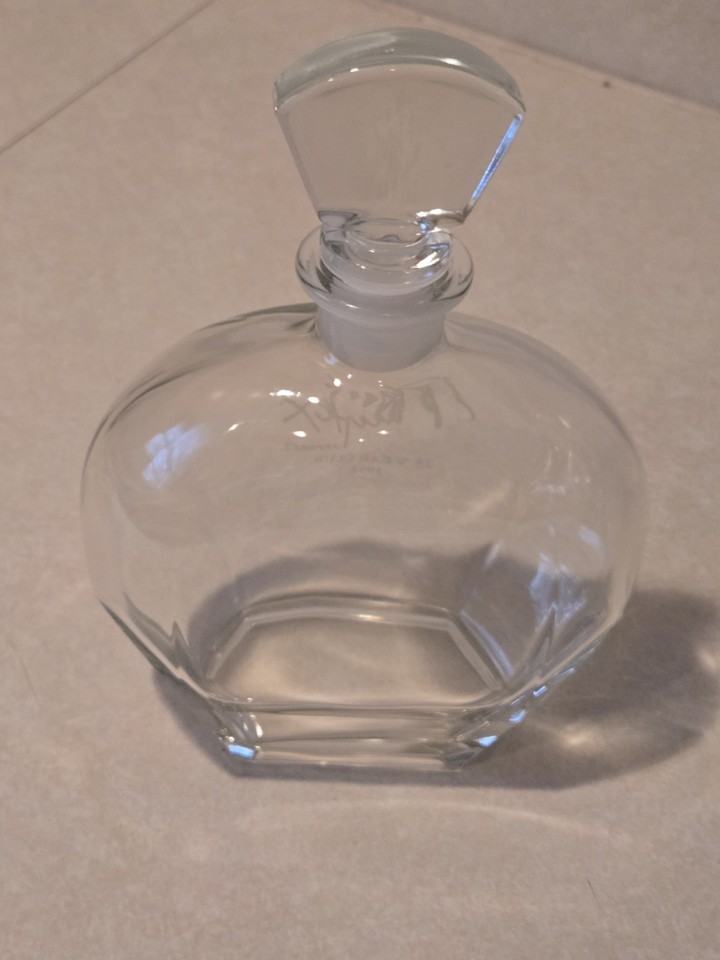 Super Rare 1998 Vintage Playtex Apparel 25 Year Club Glass Decanter 9 ...