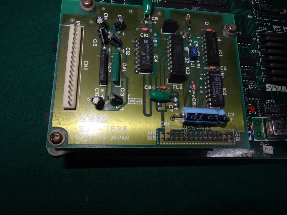 SEGA SYSTEM 32 BOARD F1 SUPER LAP PCB JAMMA ARCADE BOARD | eBay UK