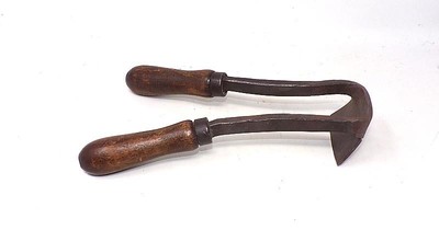 ANTIQUE ONE-OFF BLACKSMITH-MADE, SIGNED SCORP-LIKE SCRAPING TOOL -3 1/4 ...