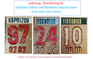 Kev's Custom Sport Jersey Lettering | eBay Stores
