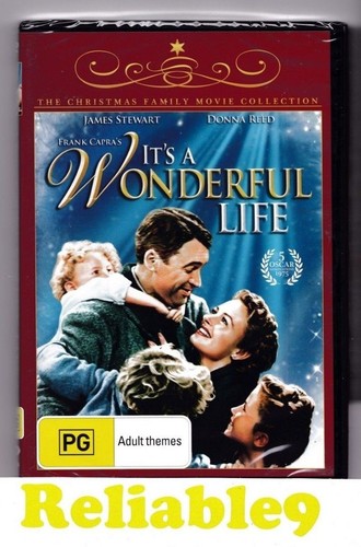 James Stewart+Donna Reed- It's a wonderful life DVD Sealed Region free ...