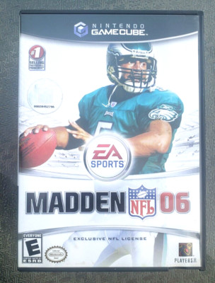 Nintendo Game Cube Madden 2006 NFL Football Video Game with Case (no ...
