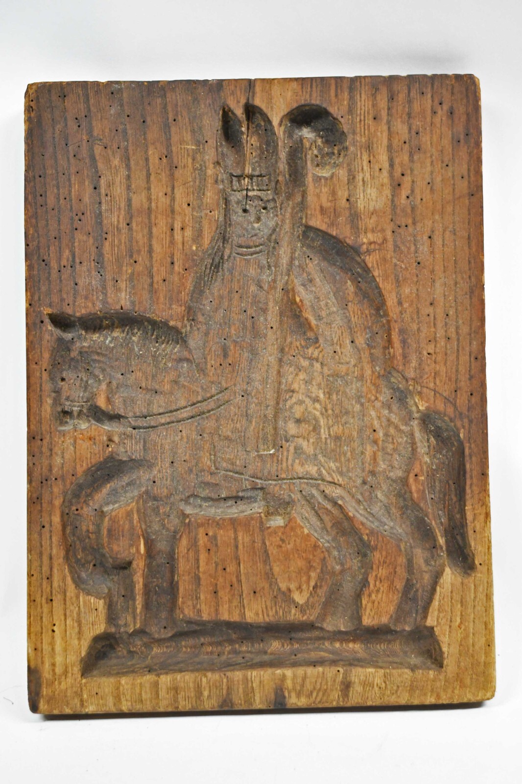 19th Century Wooden Hand Carved Springerle Cookie Board Press Stamp ...