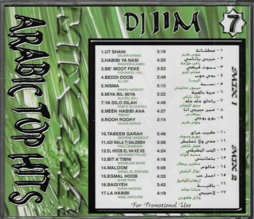 DJ Jim: Arabic Top Hits 7 (Various, Arabic CD) | eBay