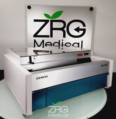 Siemens Hematek Slide Stainer Ref 03564647 (4488C) w/ Accessories | eBay