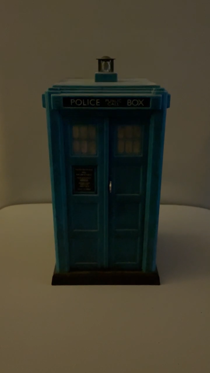 Classic Dr Who 3RD DOCTOR ELECTRONIC TIME MONSTER TARDIS LQQK RARE ...