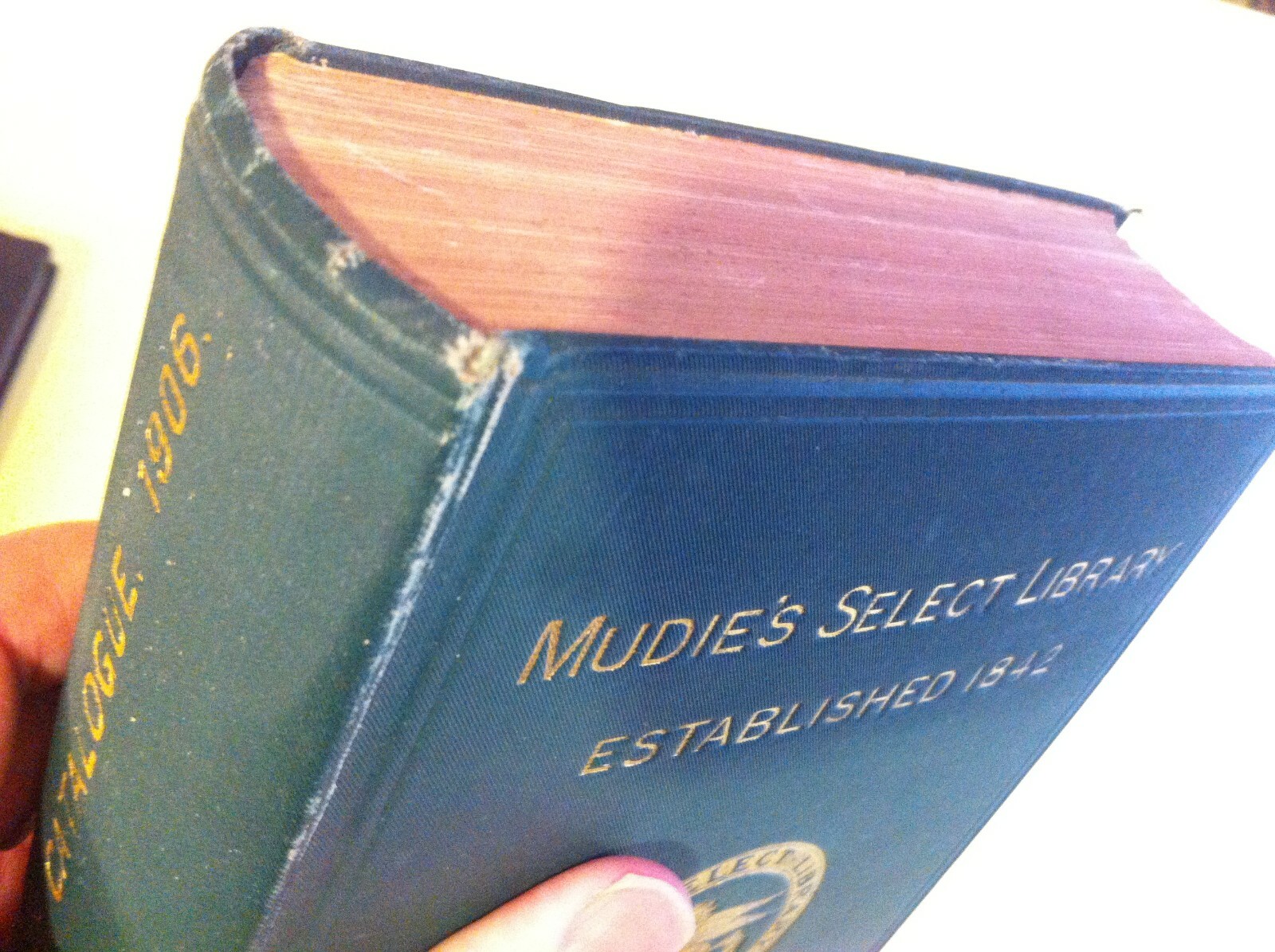 Mudie's select library established 1842 new oxford street london 1906 ...