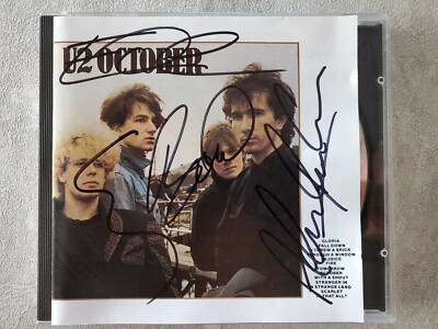 U2 SIGNED CD Album Bono Autograph Record The Edge Larry Adam ...