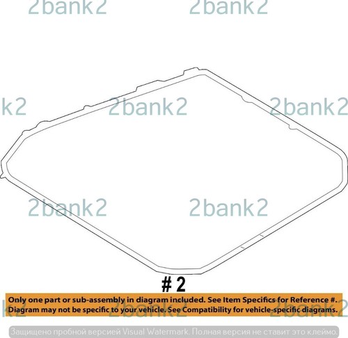 For Audi Q5 S4 RS5 S5 S6 Transmission Pan Gasket Genuine 0B5 321 371 E ...