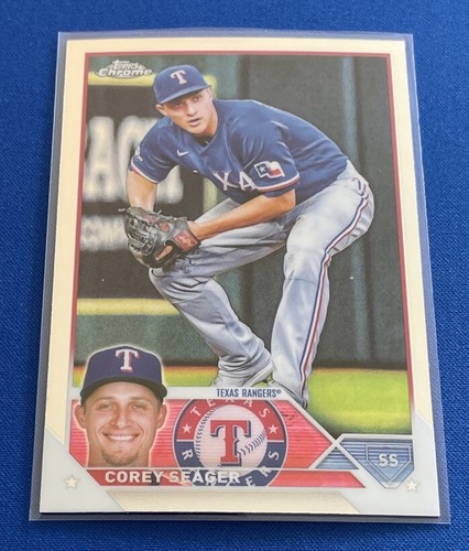 2023 Topps Chrome Baseball #45 Corey Seager Texas Rangers | eBay