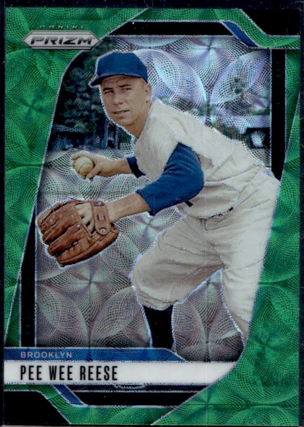 2025 Panini Prizm - Pee Wee Reese, Pee Wee Reese #11 Green Scope Prizm ...