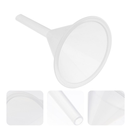 5 Pcs Plastic Funnel Multi-purpose Set Small Versatile Laboratory ...