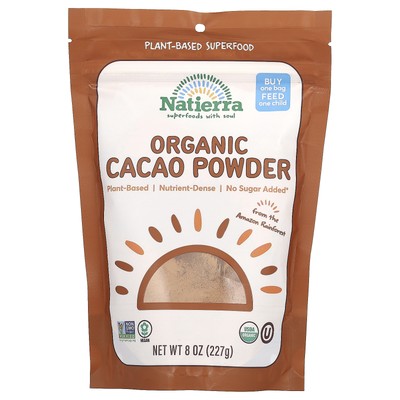 Organic Cacao Powder, 8 oz (227 g) | eBay