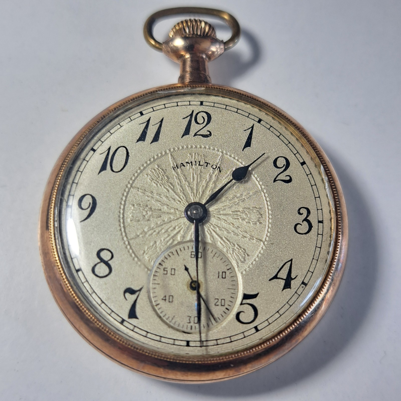 1920 HAMILTON Railroad Pocket Watch 21 Jewels 992 Ant… - Gem