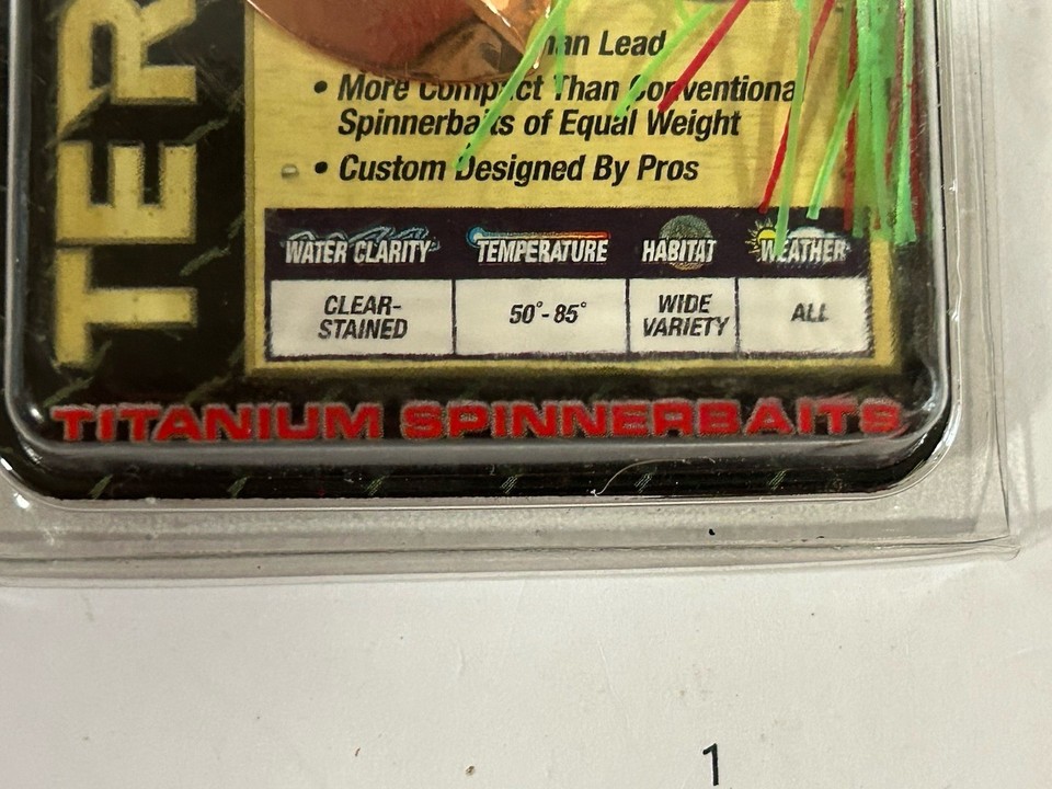JIMMY HOUSTON MODEL DISCONTINUED 7/16OZ. TERMINATOR CUSTOM TUNGSTEN ...