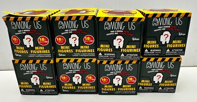 x8 New Among US Mini Figures Find A Hidden Figure Blind Box Toikido Lot ...