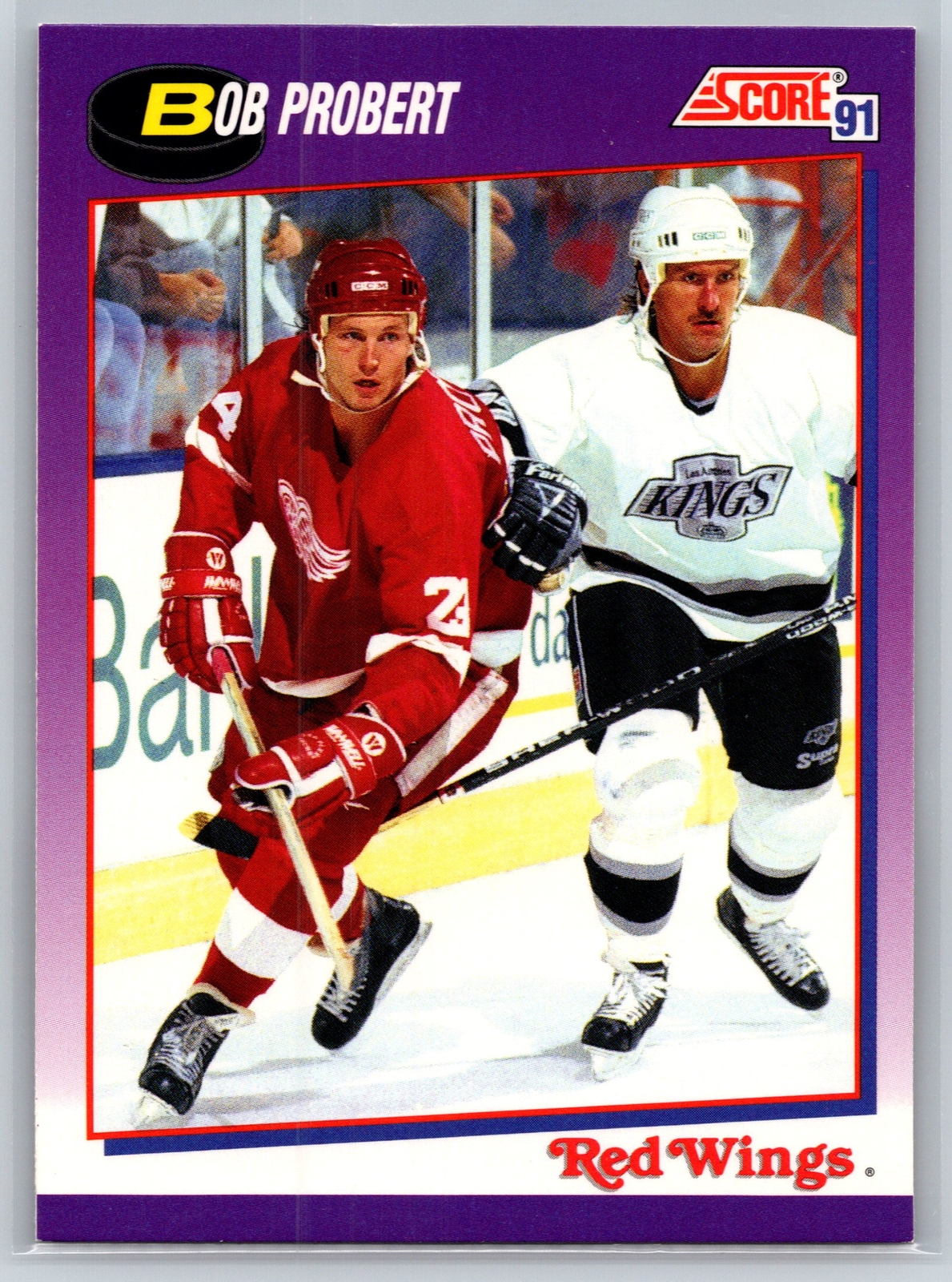 1991 Score English #73 Bob Probert Red Wings | eBay