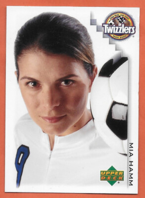 Mia Hamm 2002 Upper Deck Twizzlers #1 USA Women’s Soccer Card | eBay