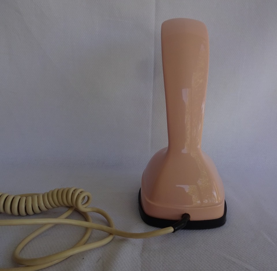 Antique telephone Pink Ericofon Fully working touch tone, rare color | eBay