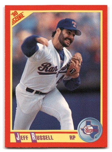 Jeff Russell 1990 Score Baseball #263 Texas Rangers | eBay