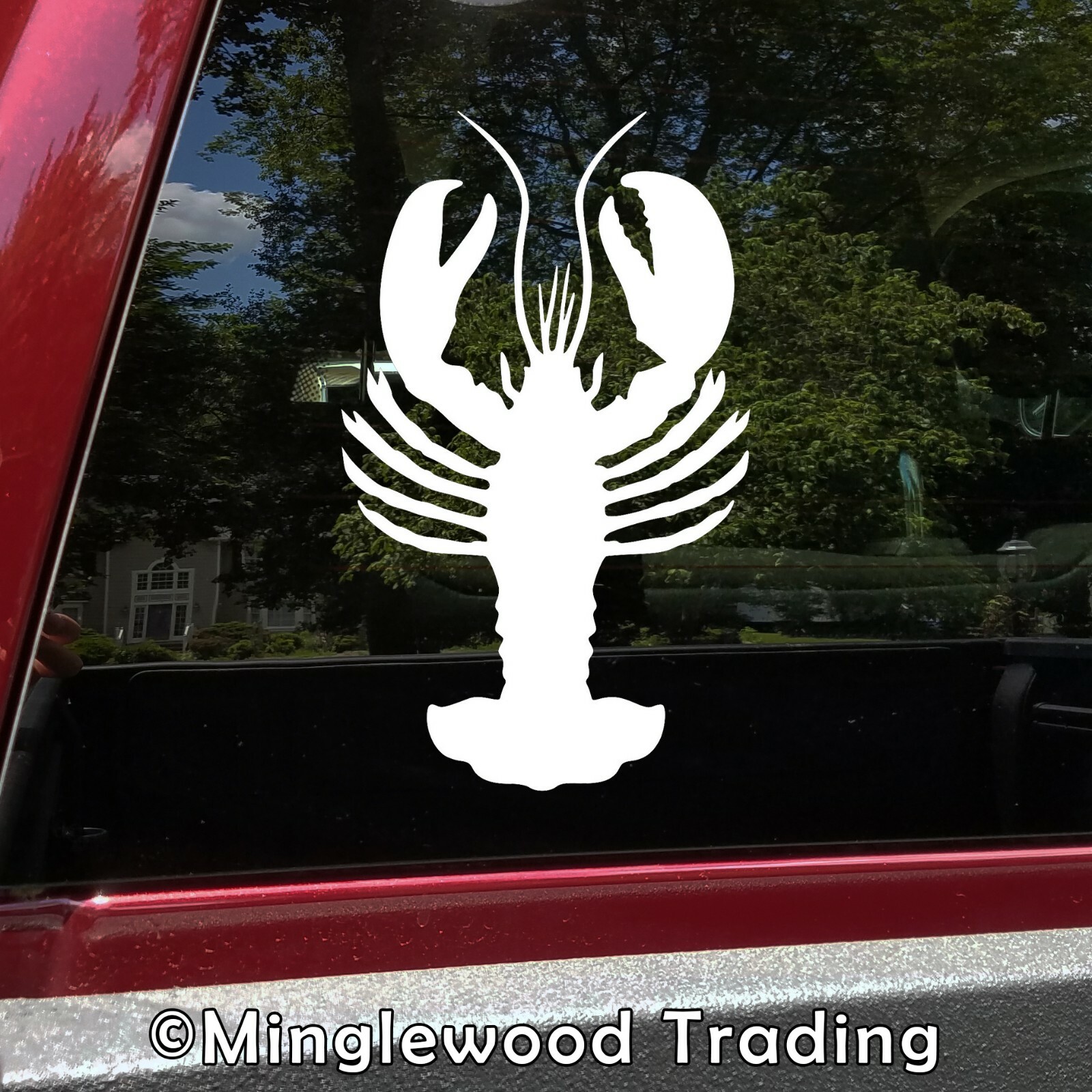 Lobster Vinyl Decal | Claws Crayfish Crab Tail Rock Ocean Sea Creature ...