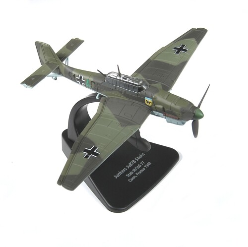 AC004 Oxford Diecast Modelzone 1 72nd Scale Junkers Ju-87 Stuka Model ...