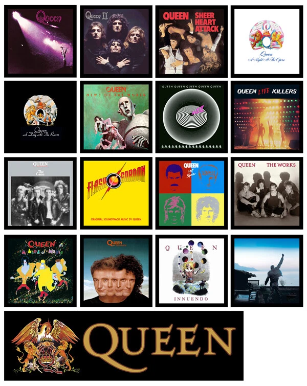 Queen Album Covers