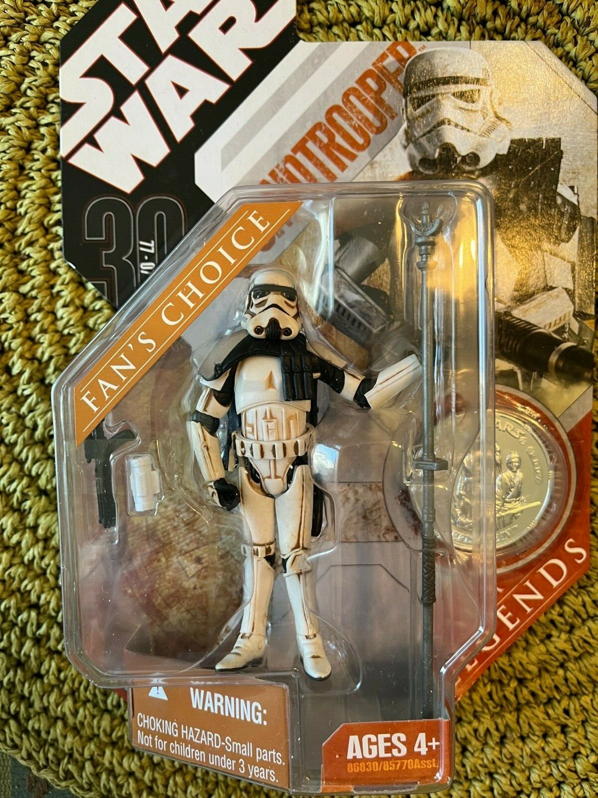 Star Wars 30th Anniversary Saga Legends Fan's Choice Series Sandtrooper ...